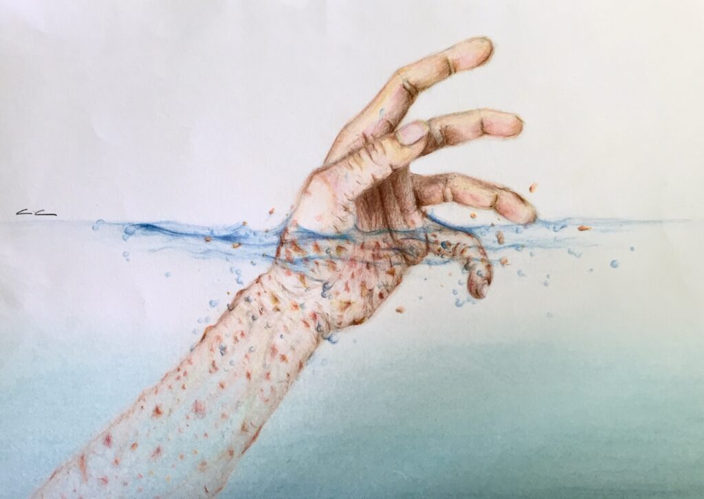 Hand of Naaman – Colours of The Bible
